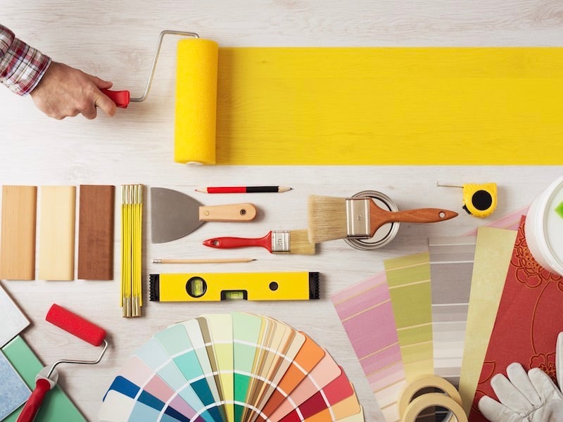 The Different Types And Finishes Of Paint For The Inside And Outside Of ...